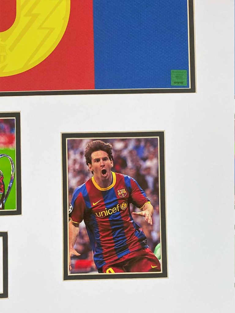 Authentically Signed Lionel Messi – Barcelona Framed Shirt – Mounts and ...