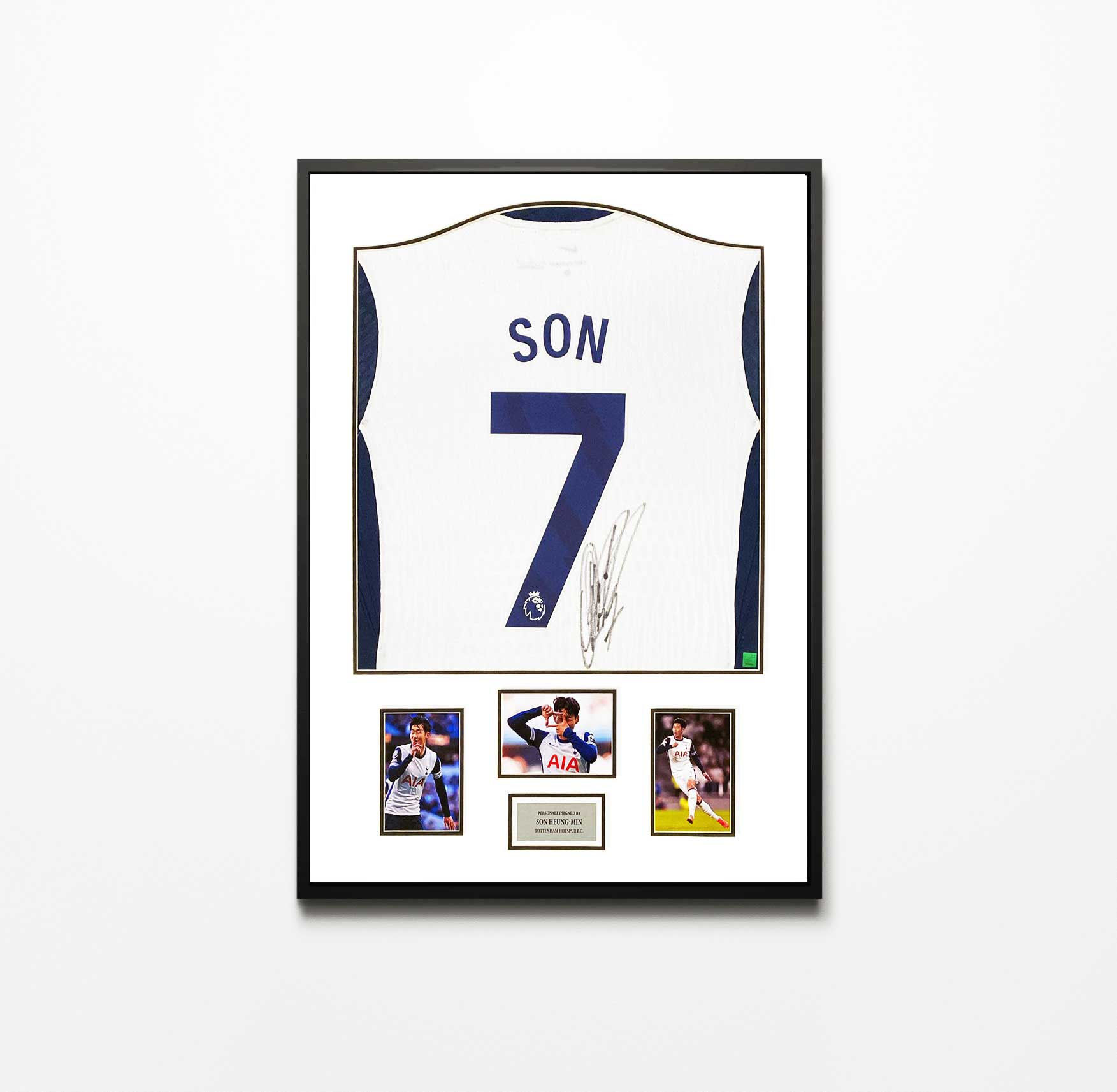 Authentically Signed Son Heung Min – Tottenham Hotspur Shirt – Mounts ...