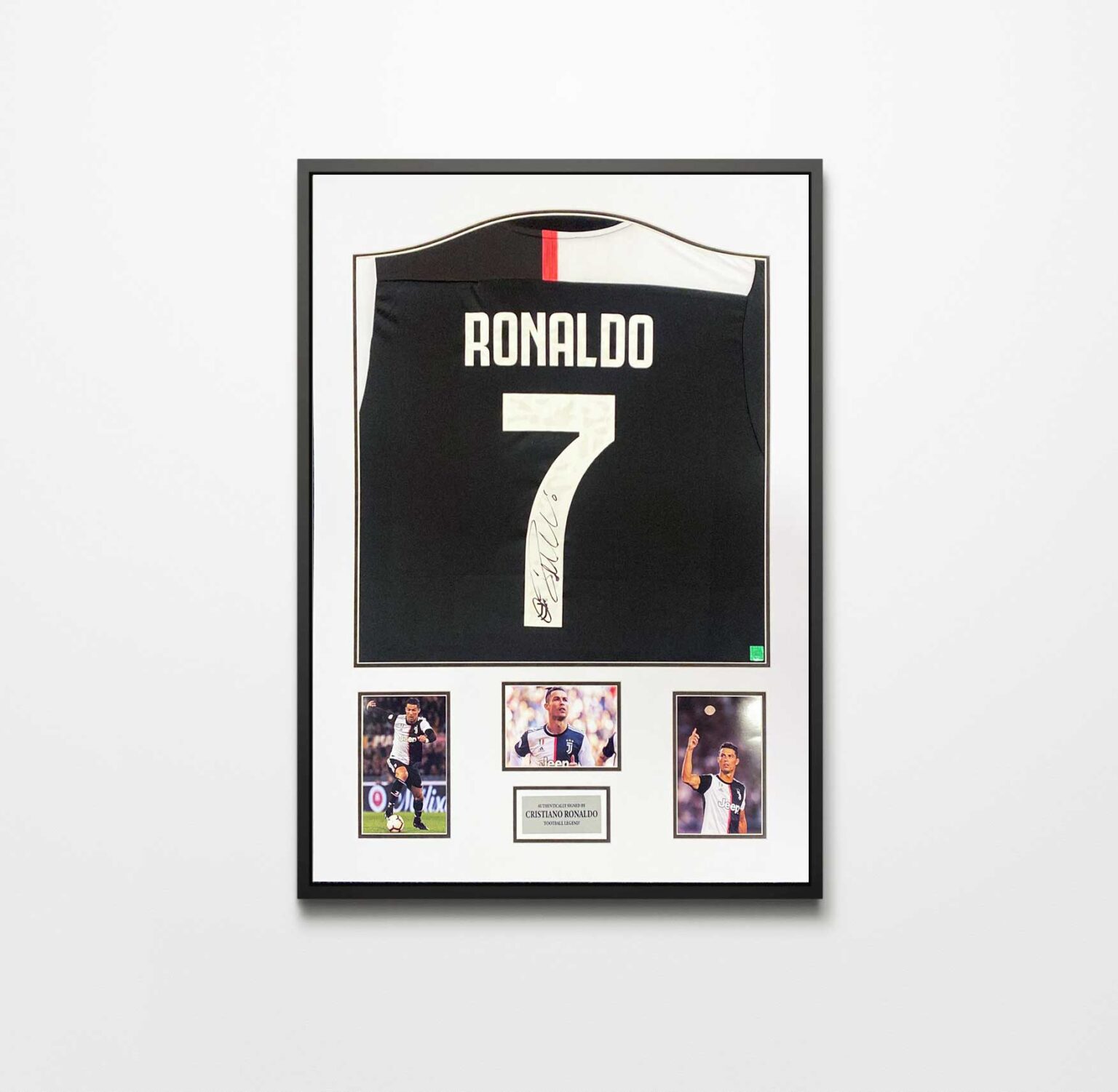 Authentically Signed Cristiano Ronaldo Signed Shirt- Juventus – Mounts ...