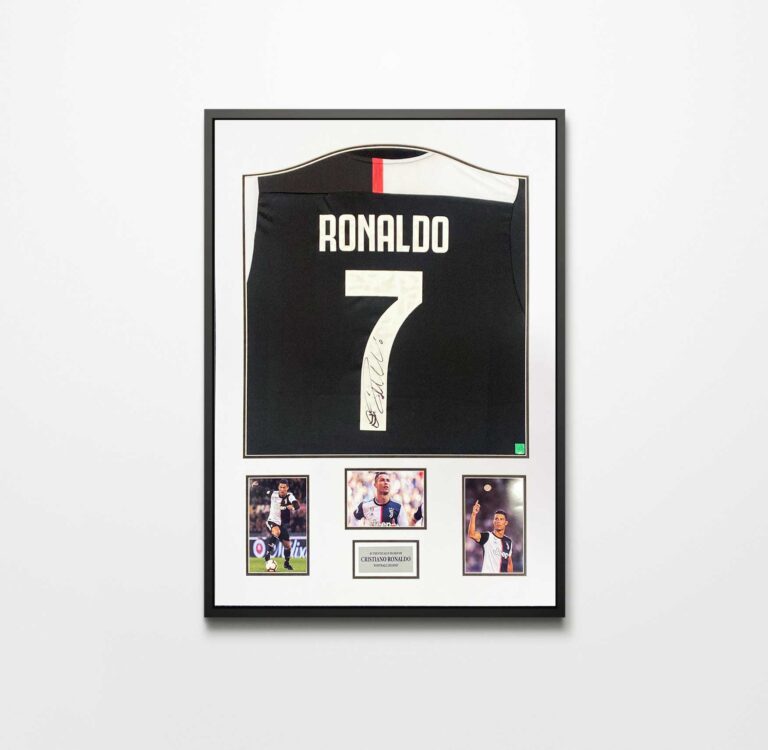 Authentically Signed Cristiano Ronaldo Signed Shirt- Juventus – Mounts ...