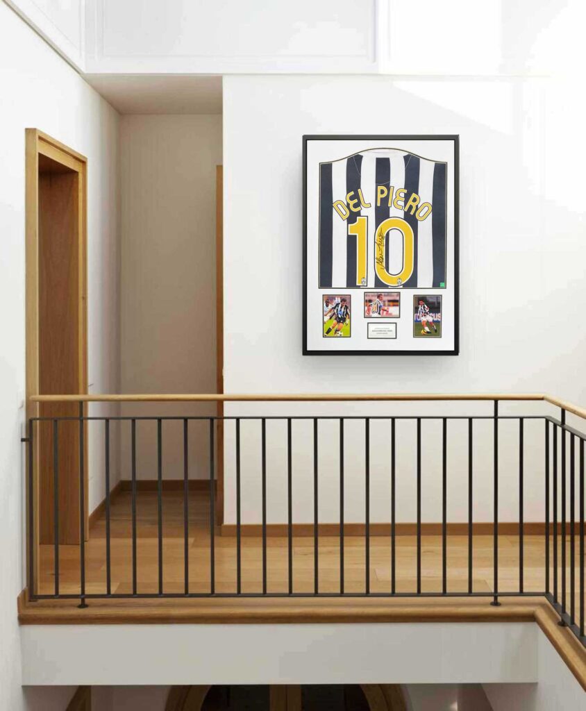 Authentically Signed Del Piero Signed Shirt- Juventus – Mounts and ...