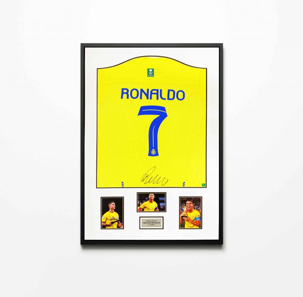 Authentically Signed Cristiano Ronaldo Signed Shirt – Al Nassr FC ...