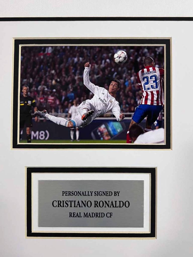 Authentically Signed Cristiano Ronaldo Signed Shirt – Real Madrid 2014 ...
