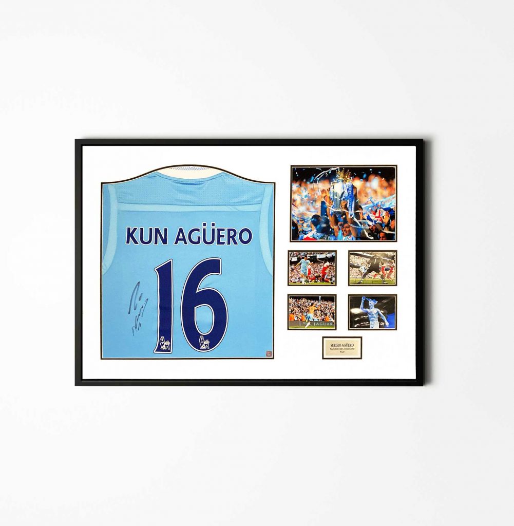 Authentically Signed Salah Autograph – Liverpool Framed Shirt – Mounts ...